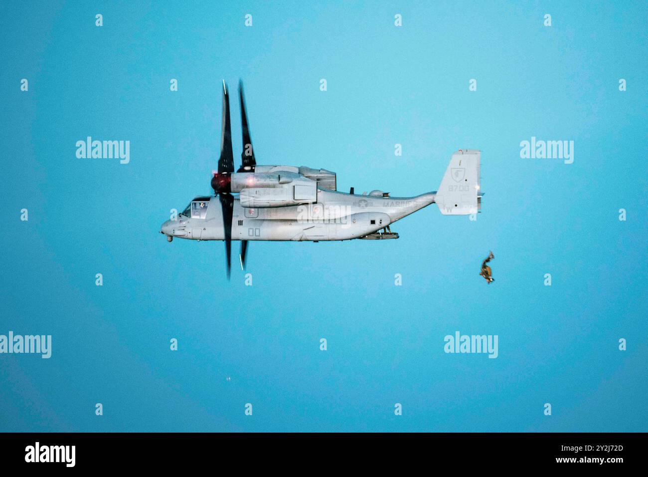 September 1, 2024 - Josa-ri, South Korea - A U.S. Marine assigned to ...