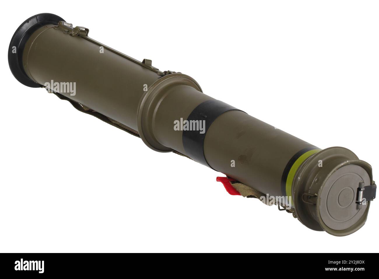anti tank rocket propelled grenade launcher with HEAT warhead isolated ...