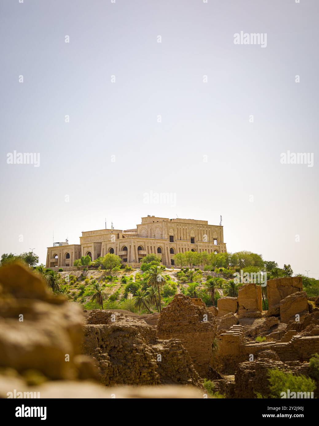 The tower of Babylon, monument in the middle east Stock Photo - Alamy