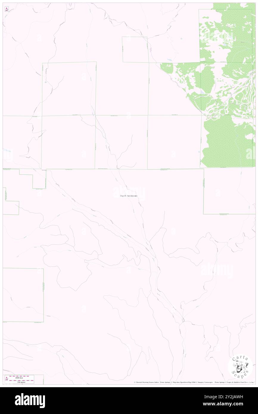 Dutch settlement map Cut Out Stock Images & Pictures - Alamy