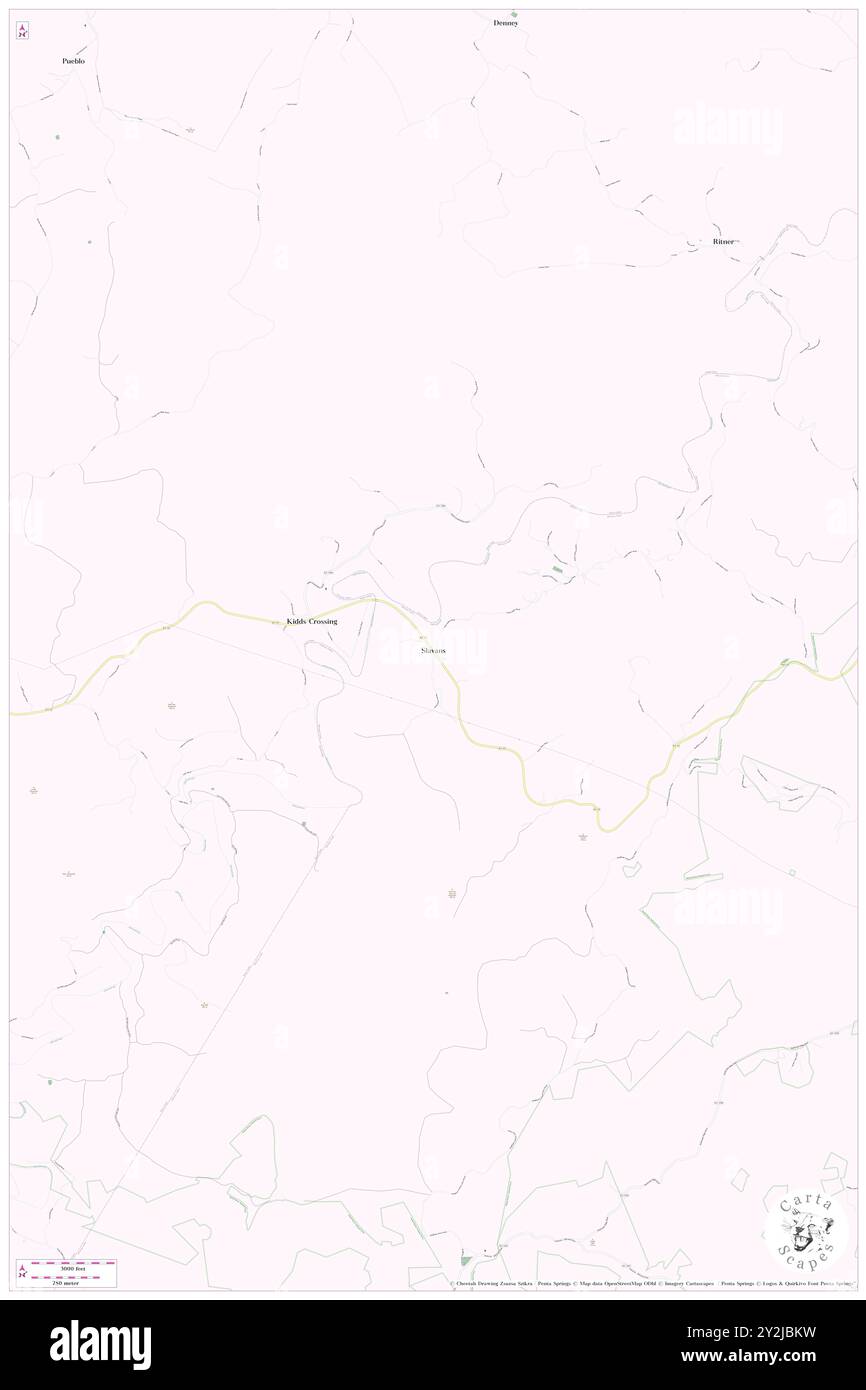 Map of mccreary hi-res stock photography and images - Alamy