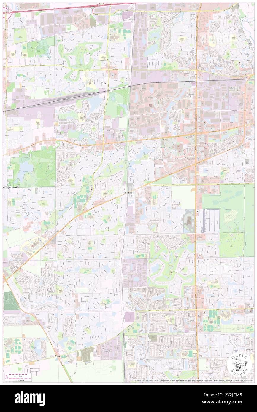 Map of dupage hi-res stock photography and images - Alamy