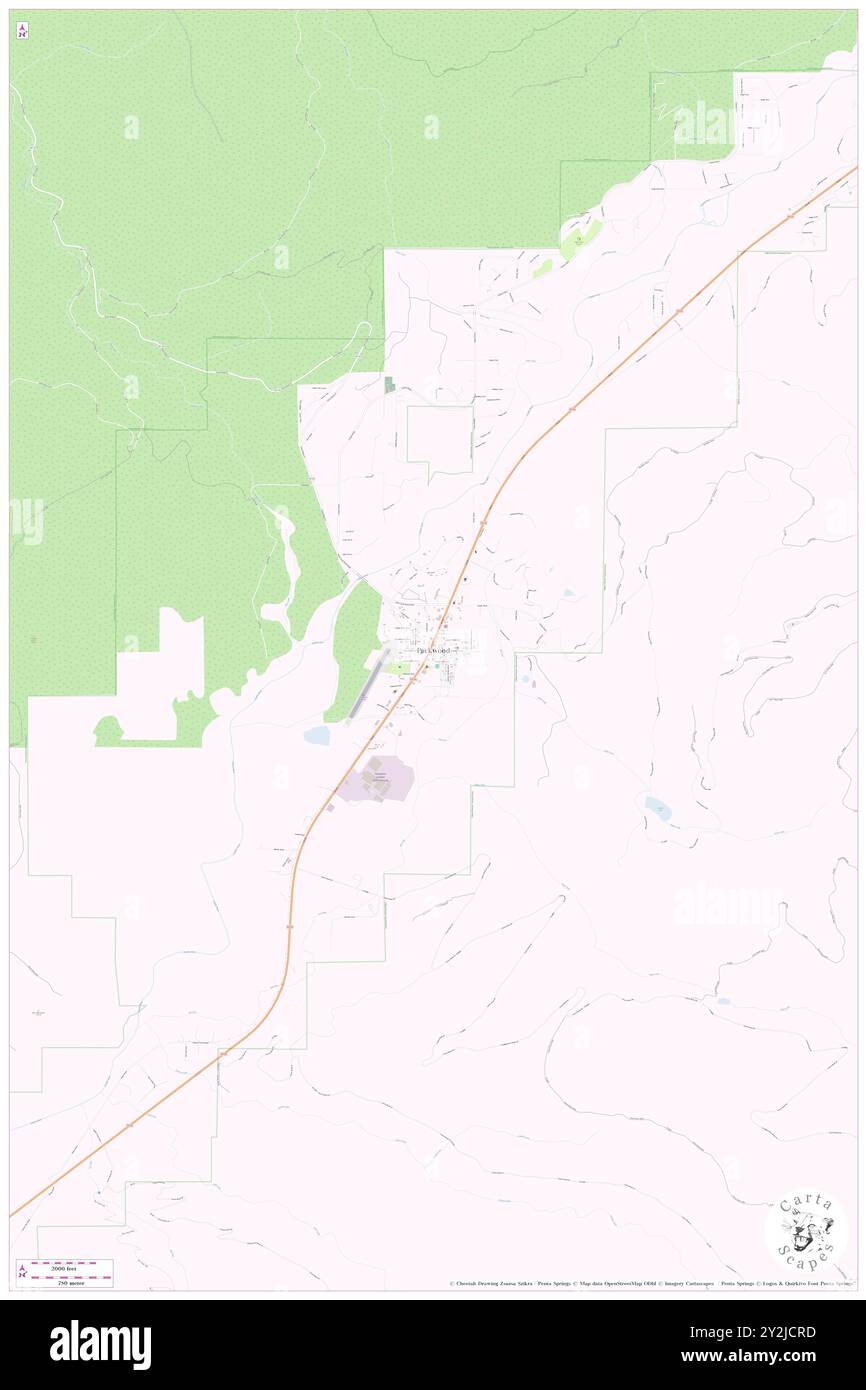 Map of packwood hi-res stock photography and images - Alamy