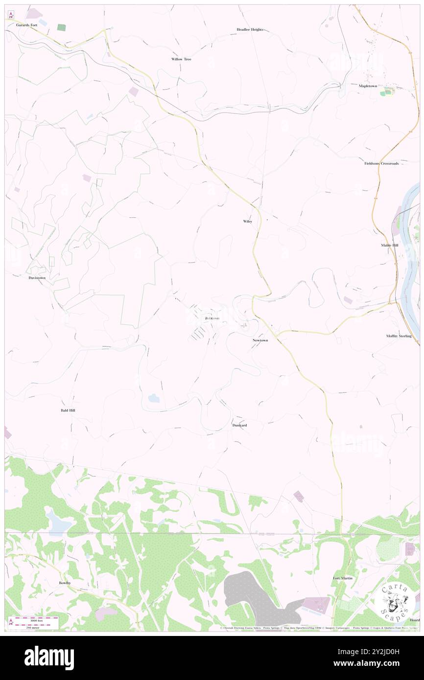 Bobtown, Greene County, US, United States, Pennsylvania, N 39 45' 40 ...