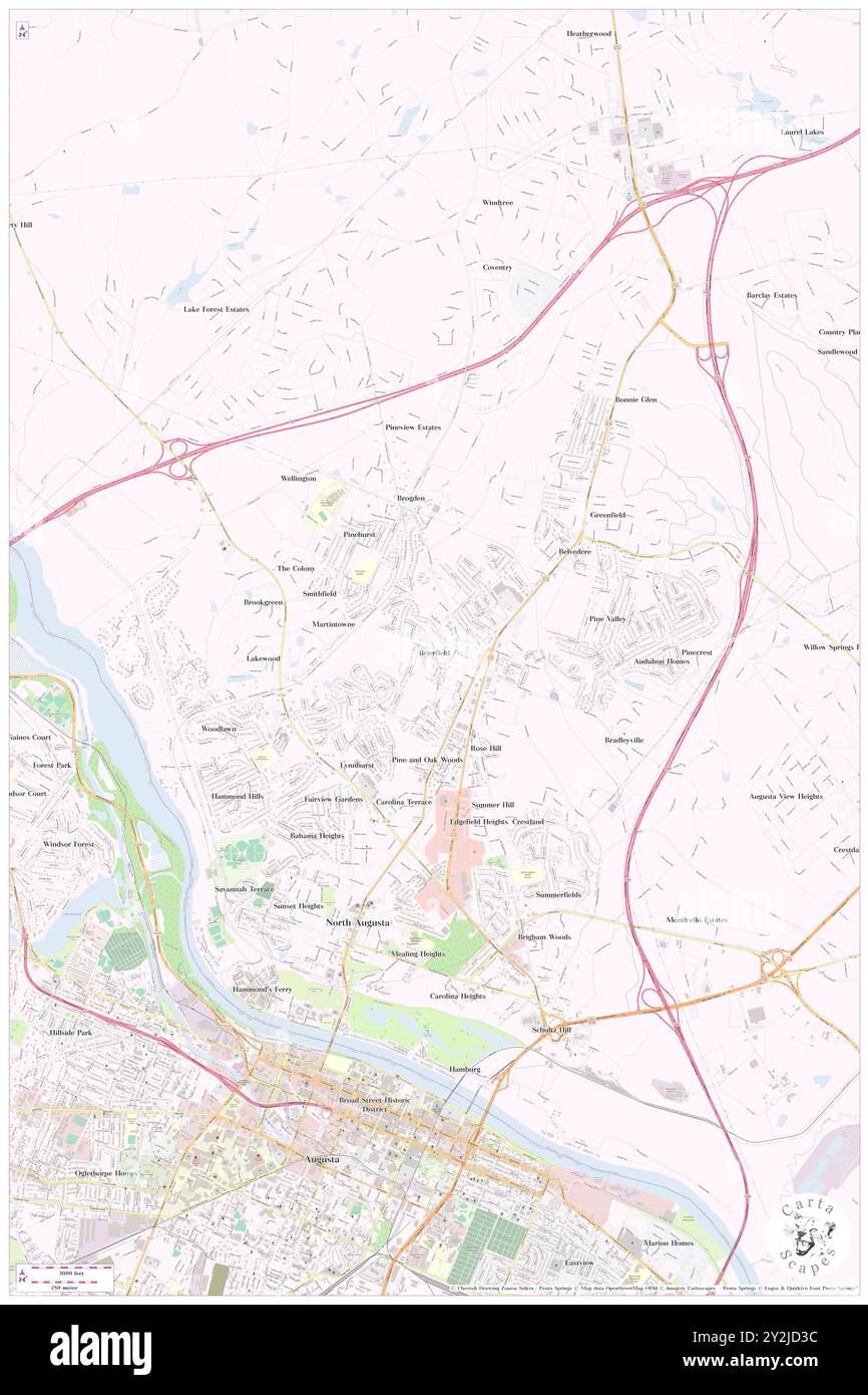 Brierfield, Aiken County, US, United States, South Carolina, N 33 31 ...