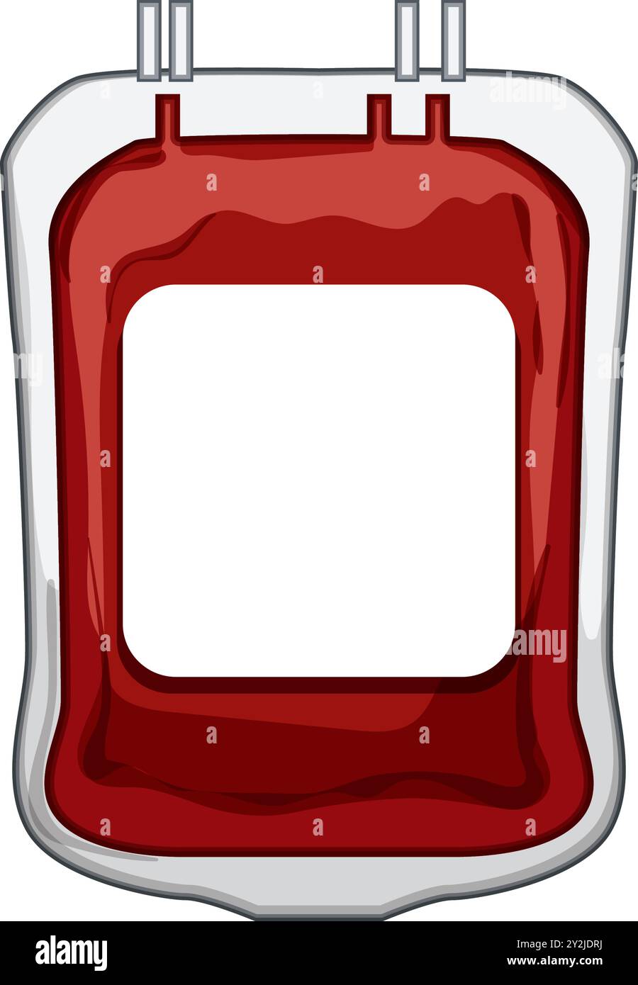 safety blood donor bag cartoon vector illustration Stock Vector Image ...
