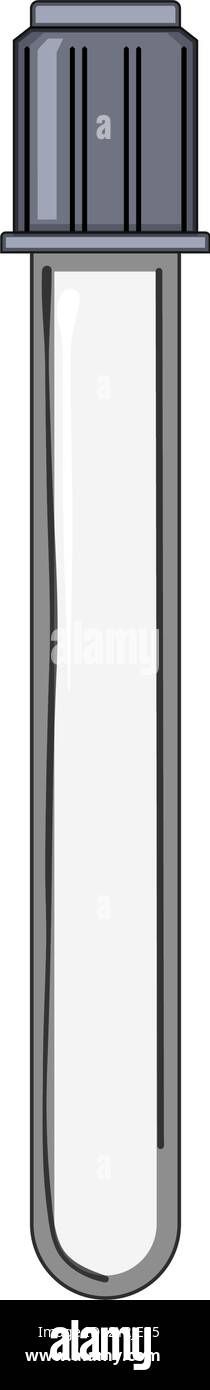 sample blood test vial cartoon vector illustration Stock Vector Image ...