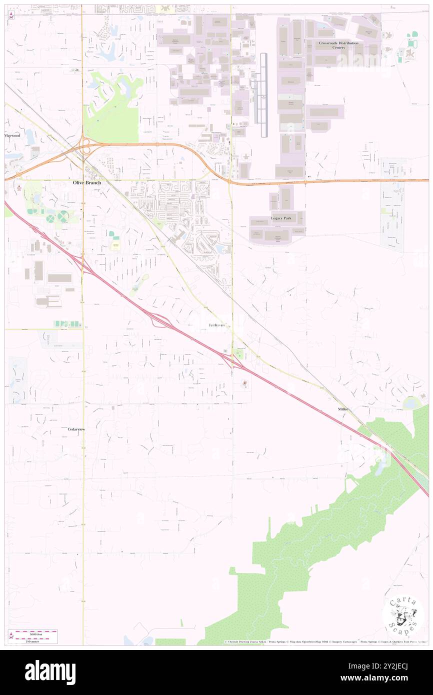 Fairhaven, De Soto County, US, United States, Mississippi, N 34 56' 2 ...