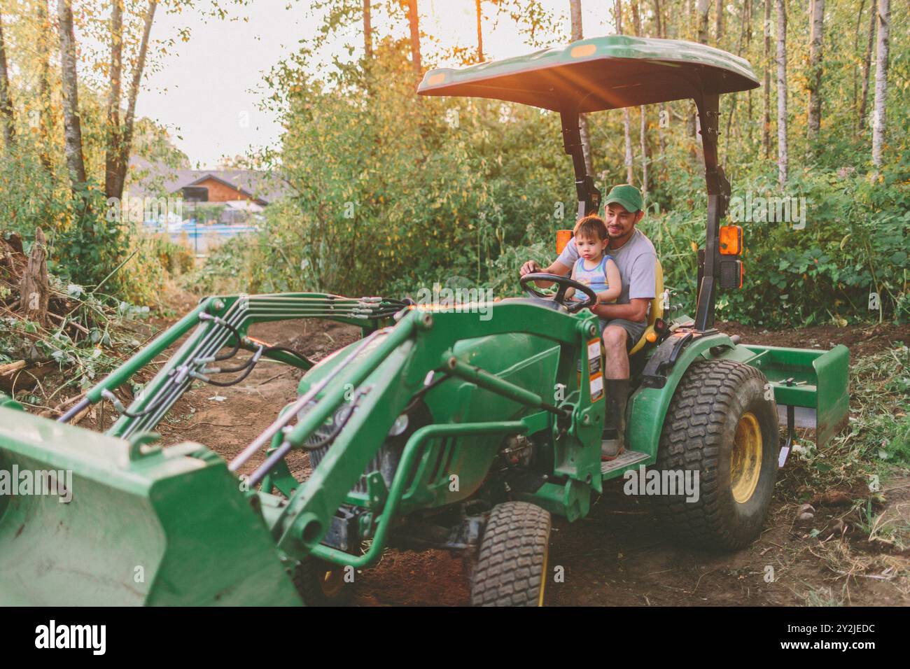 Father son work on hi-res stock photography and images - Alamy