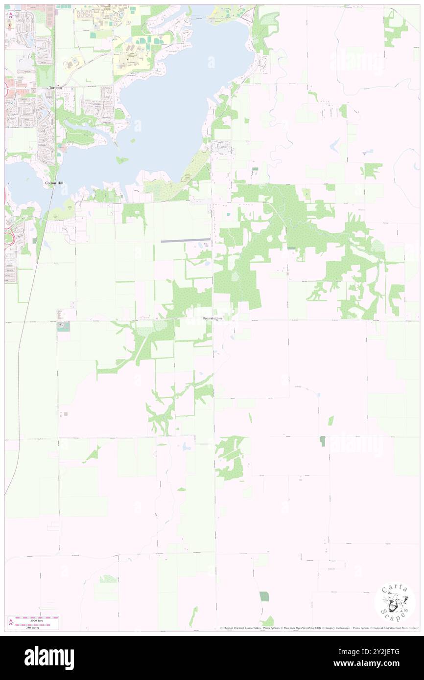 Beamington, Sangamon County, US, United States, Illinois, N 39 40' 15 ...