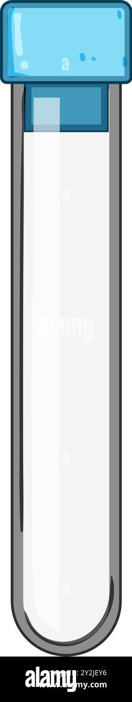 centrifuge blood test vial cartoon vector illustration Stock Vector ...