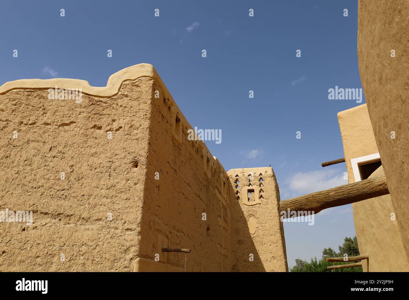 Riyadh Saudi Arabia Mar 11 2023: Al Diriyah old capital . Diriyah ruins ...