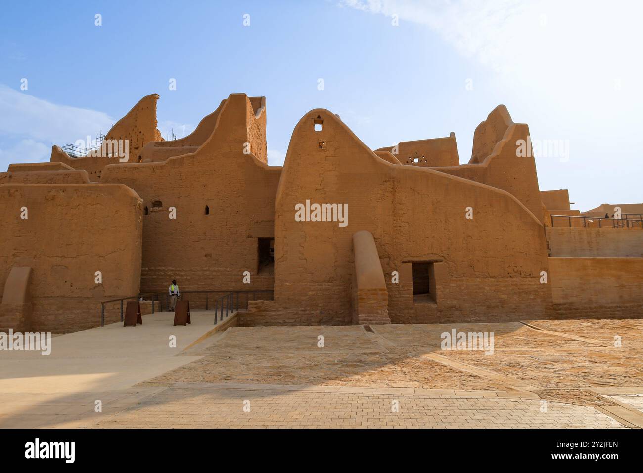 Riyadh Saudi Arabia Mar 11 2023: Al Diriyah old capital . Diriyah ruins ...
