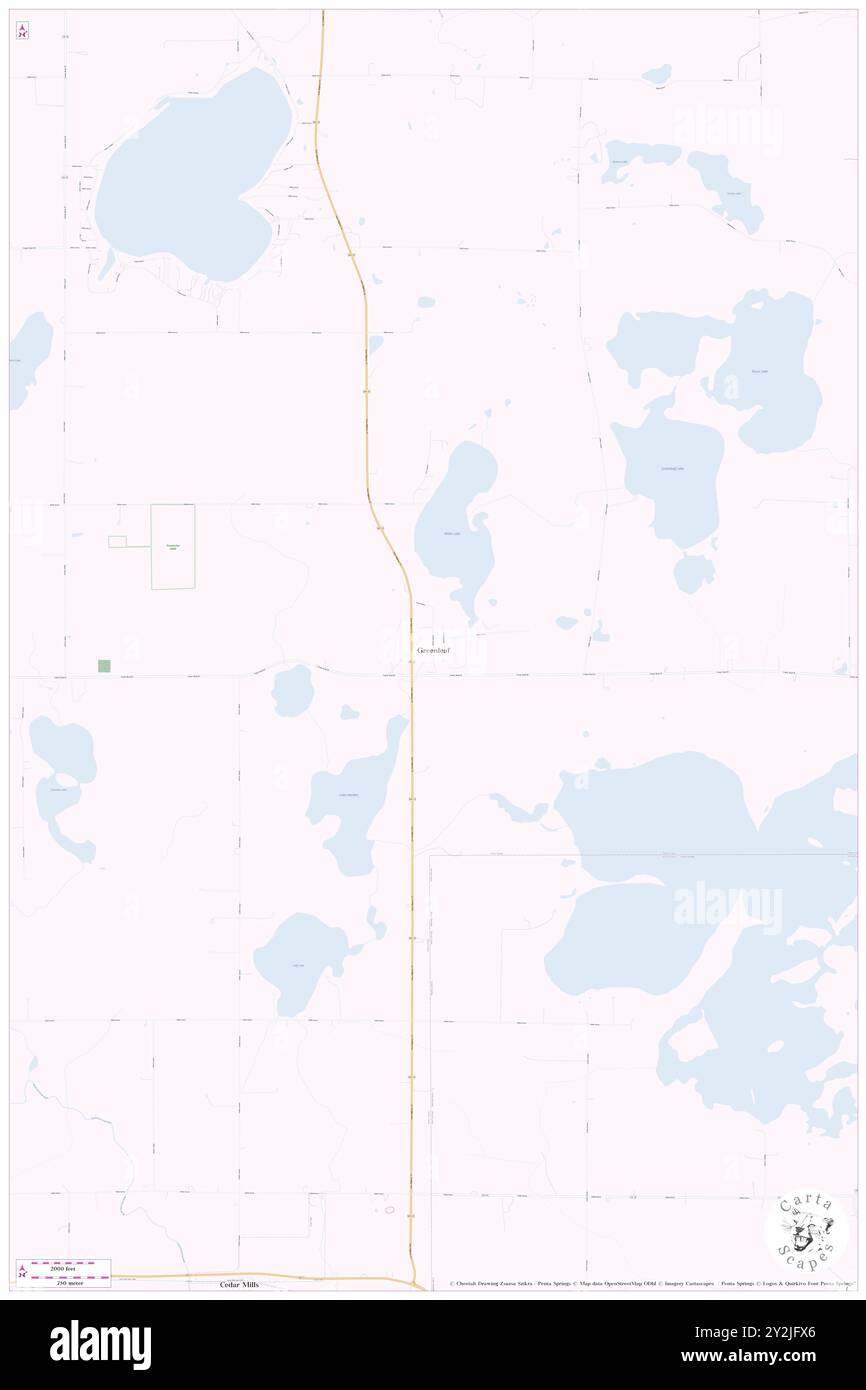Greenleaf, Meeker County, US, United States, Minnesota, N 44 59' 46 ...