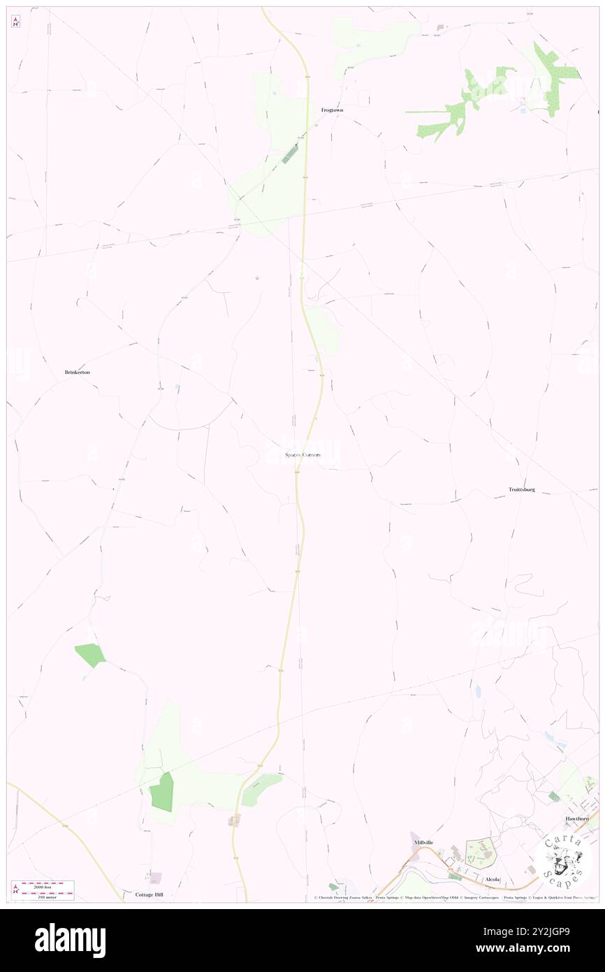 Spaces Corners, Clarion County, US, United States, Pennsylvania, N 41 4 ...