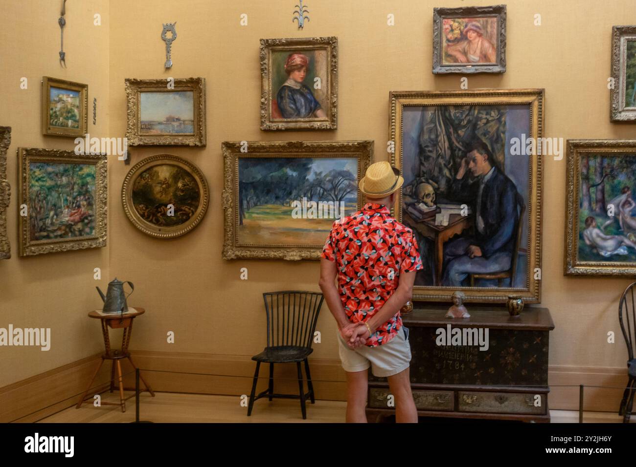 Philadelphia museum of art cezanne hi-res stock photography and images ...