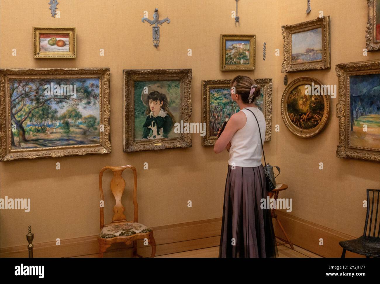 Back view by pierre auguste renoir hi-res stock photography and images ...