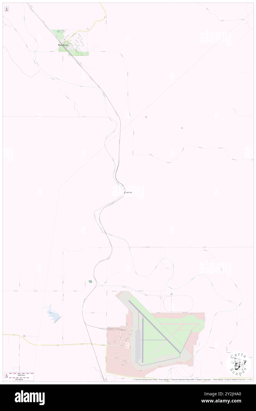 Crusher, Murray County, US, United States, Oklahoma, N 34 21' 2'', S 97 ...