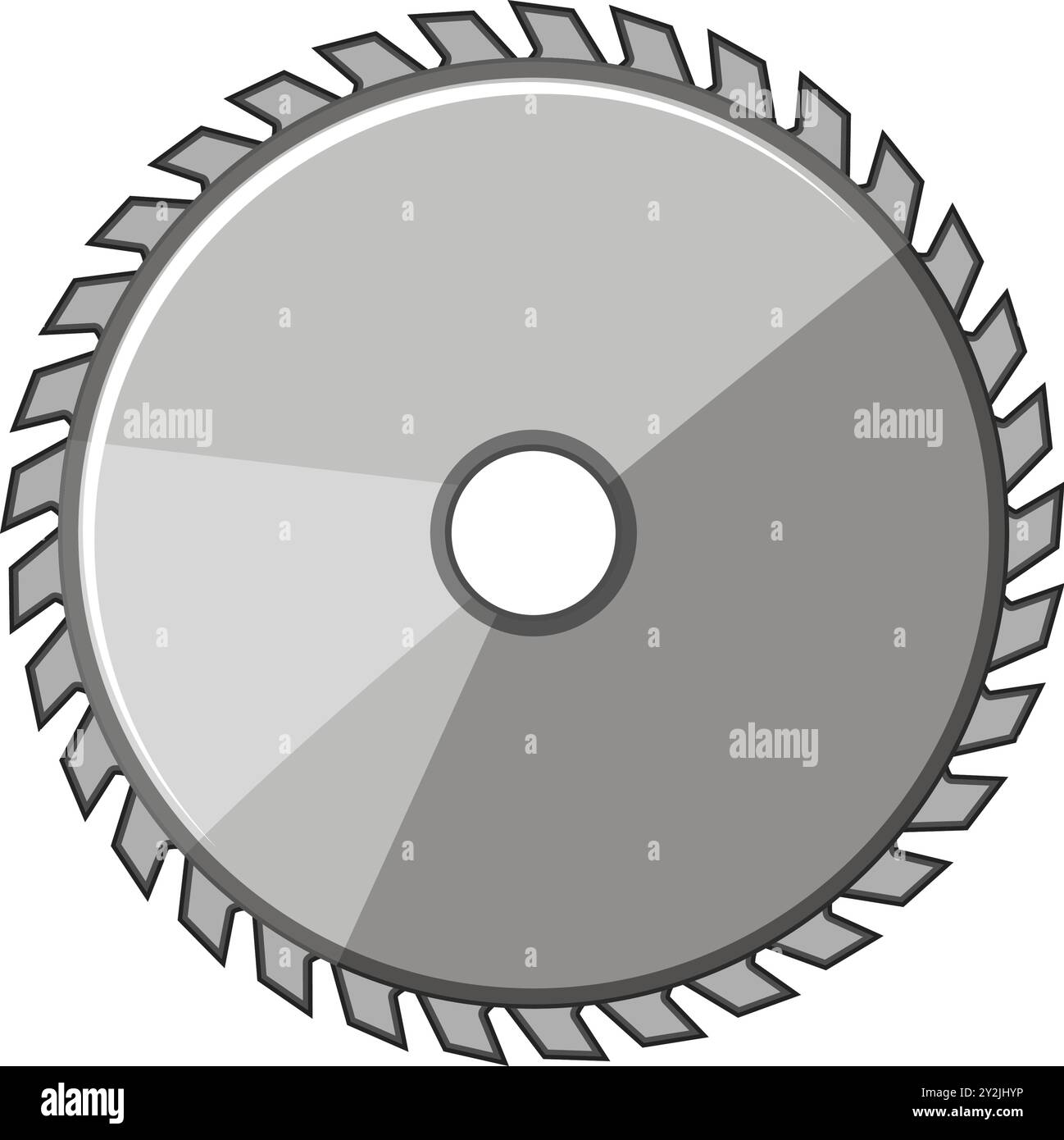 carbide circular saw blade cartoon vector illustration Stock Vector ...