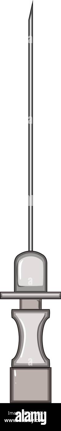 anesthesia epidural needle cartoon vector illustration Stock Vector ...