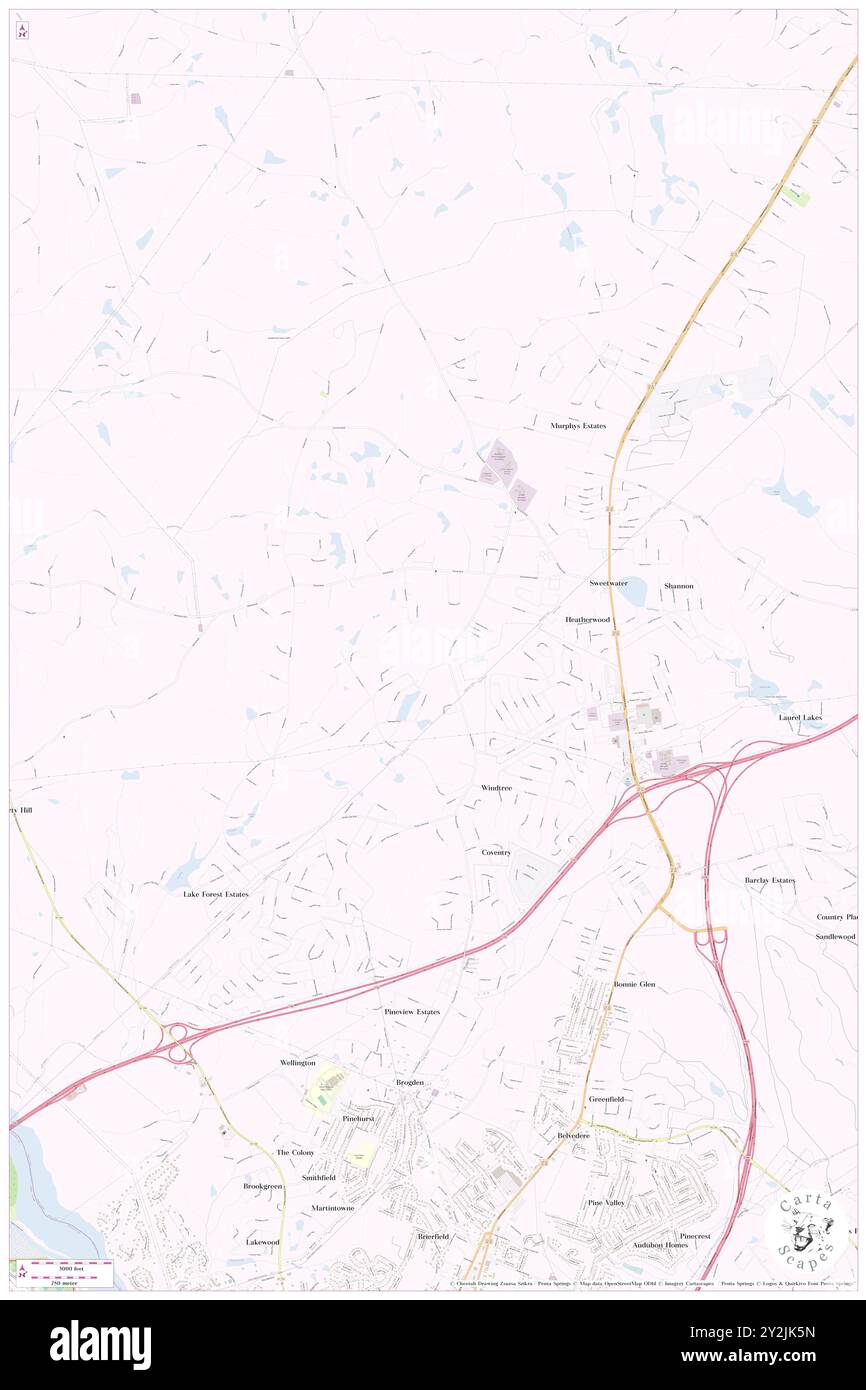 Huntington Estates, Edgefield County, US, United States, South Carolina ...