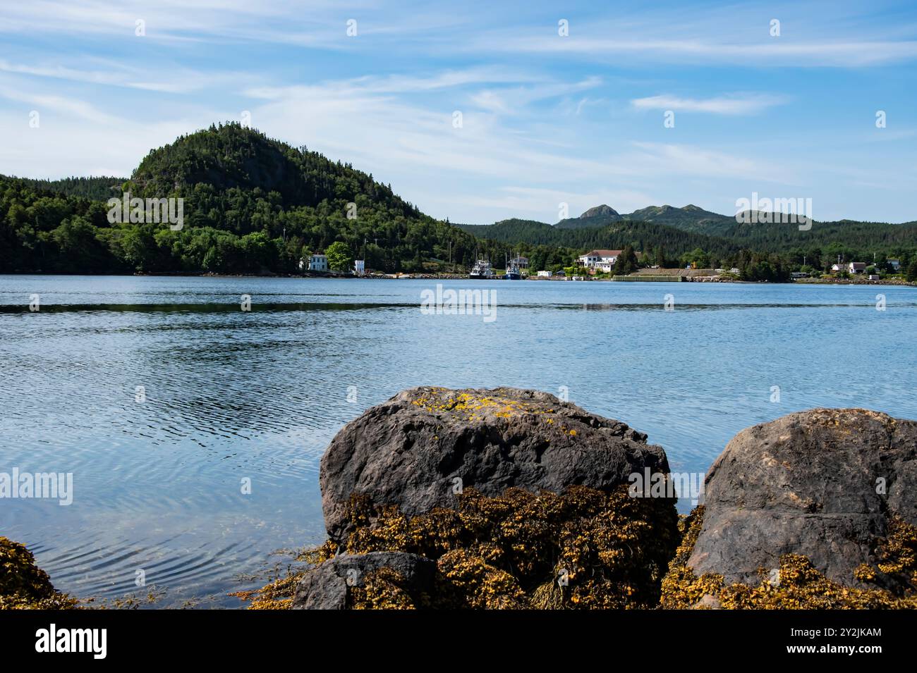Beach in Conception Harbour, Newfoundland & Labrador, Canada Stock ...