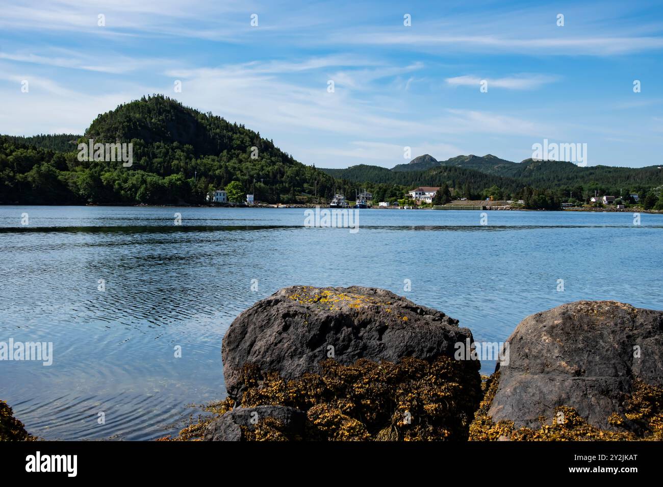 Beach in Conception Harbour, Newfoundland & Labrador, Canada Stock ...