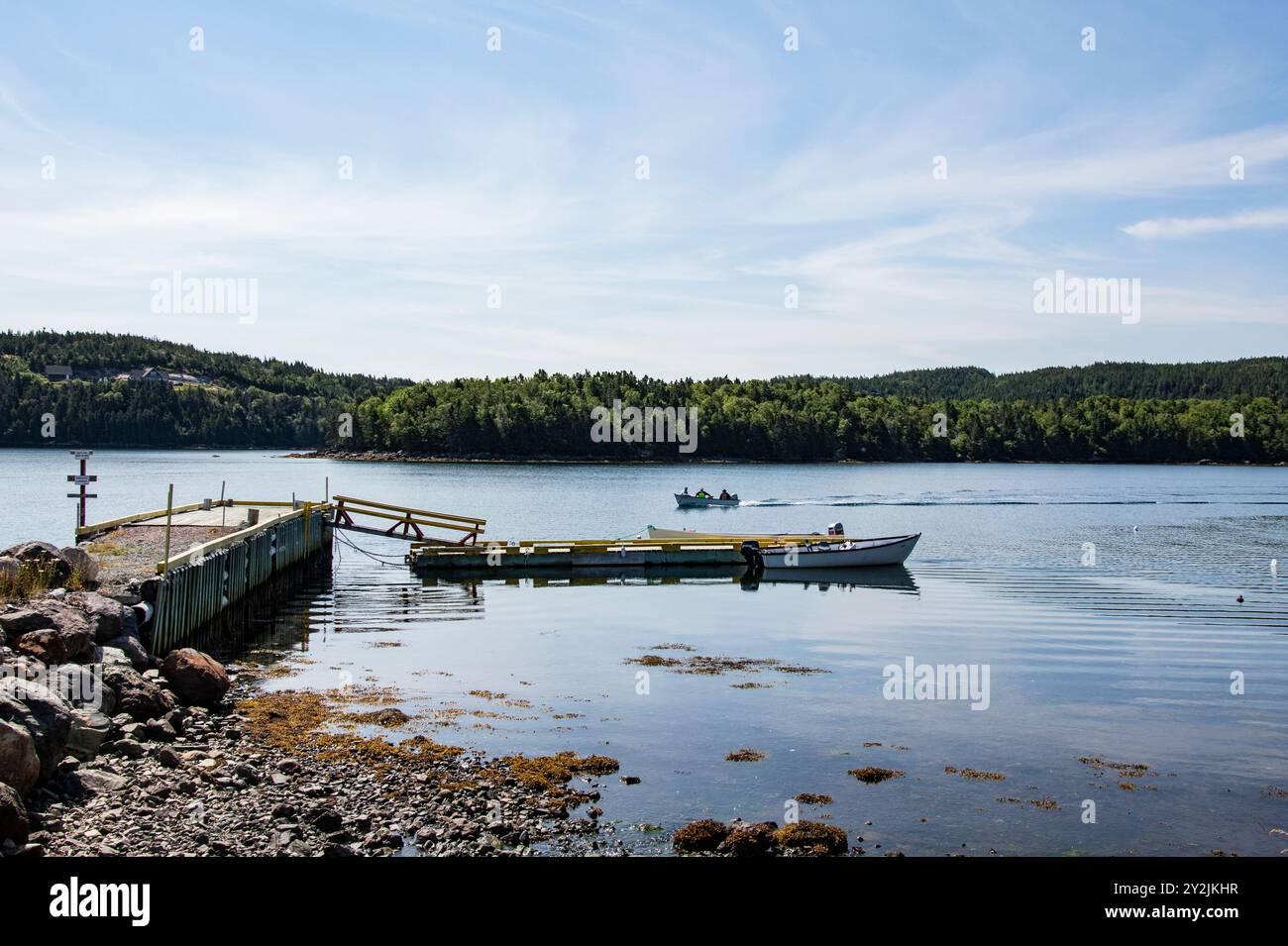 Beach in Conception Harbour, Newfoundland & Labrador, Canada Stock ...