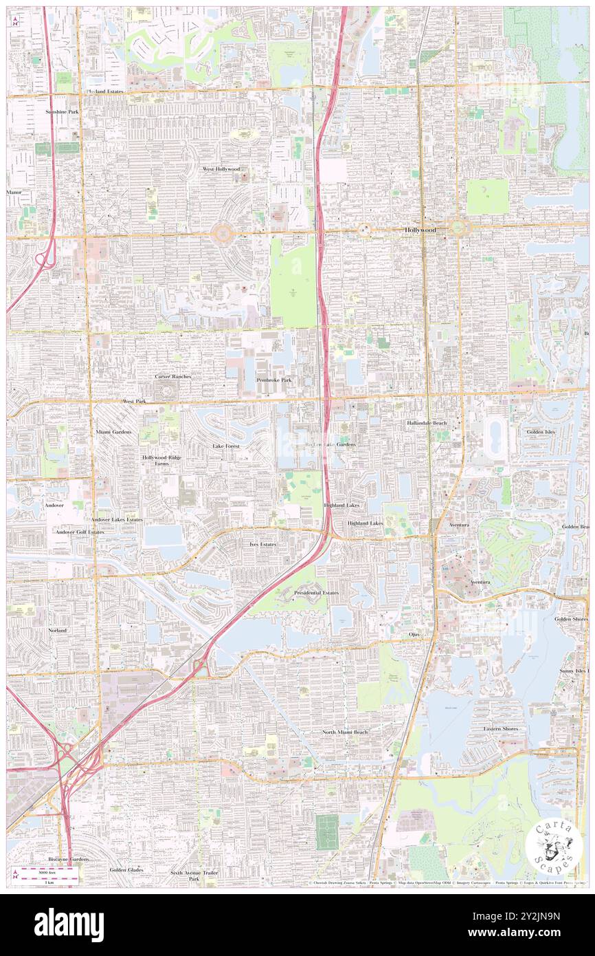 Pembroke Park Lakes Mobile Home Park, Broward County, US, United States ...