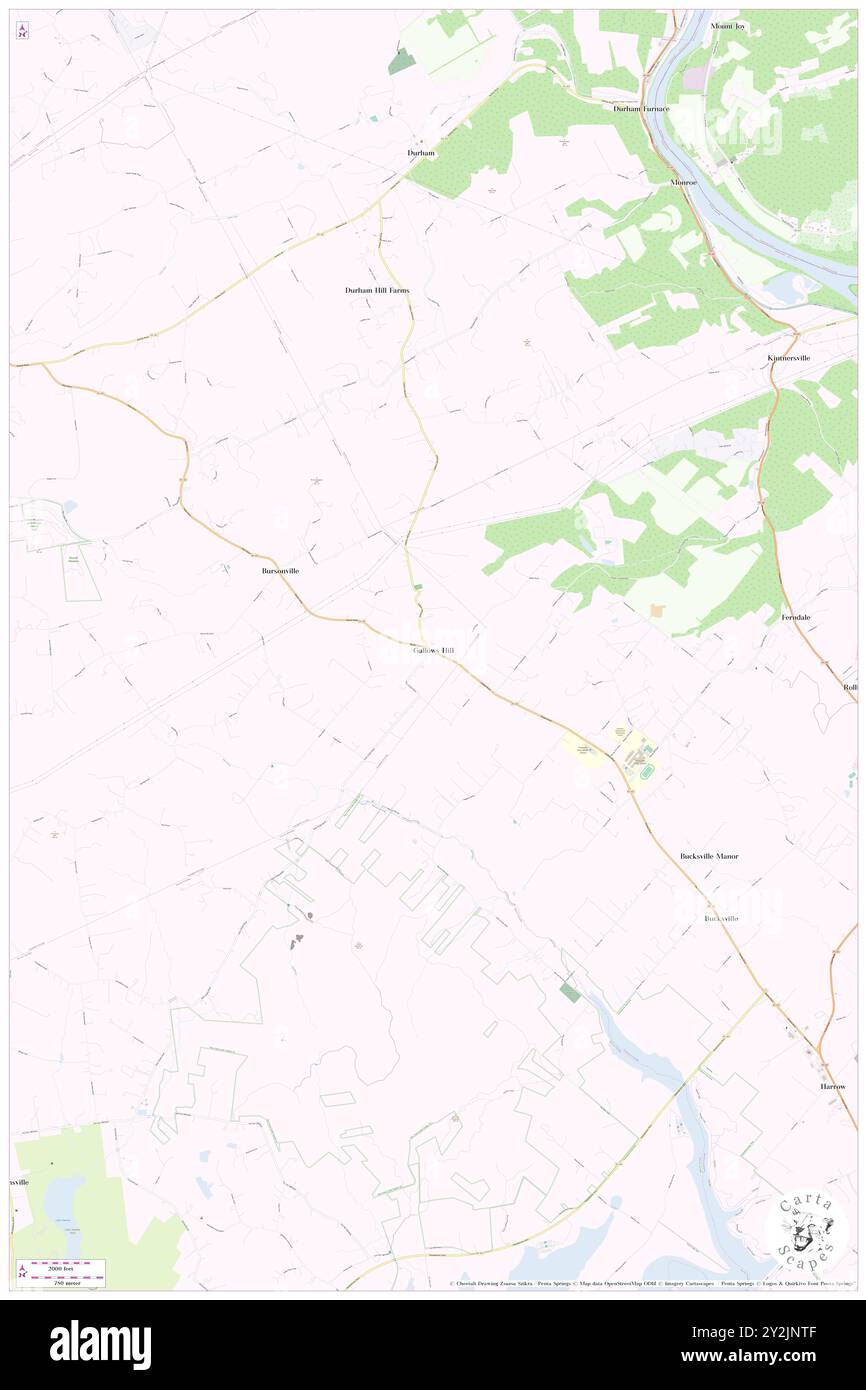 Gallows Hill, Bucks County, US, United States, Pennsylvania, N 40 31 ...