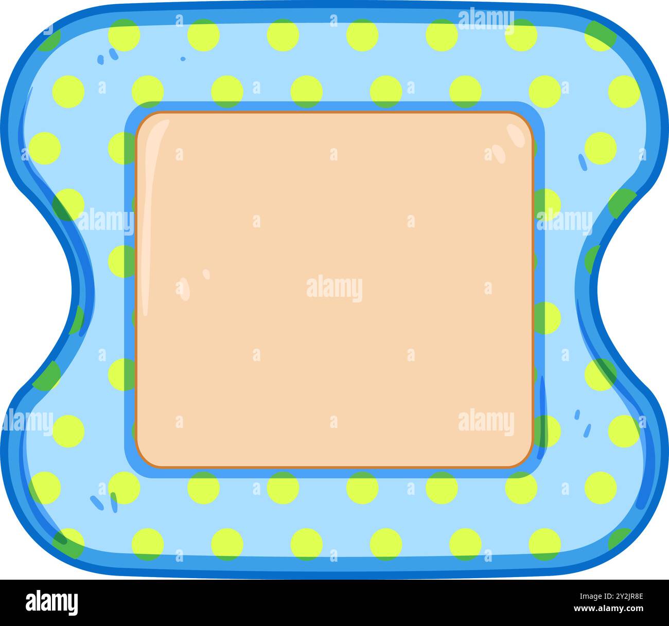 wound kid plaster cartoon vector illustration Stock Vector Image & Art ...