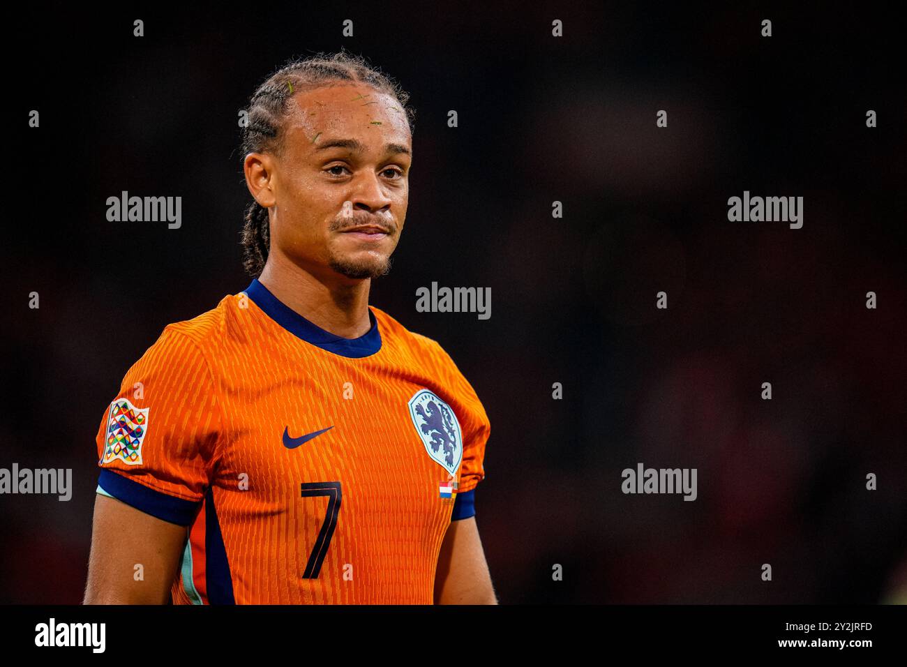 AMSTERDAM, NETHERLANDS - SEPTEMBER 10: Xavi Simons of the Netherlands ...