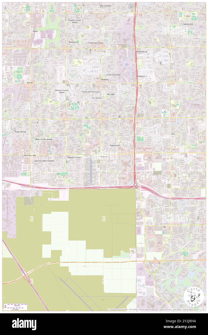 Hightown map hi-res stock photography and images - Alamy