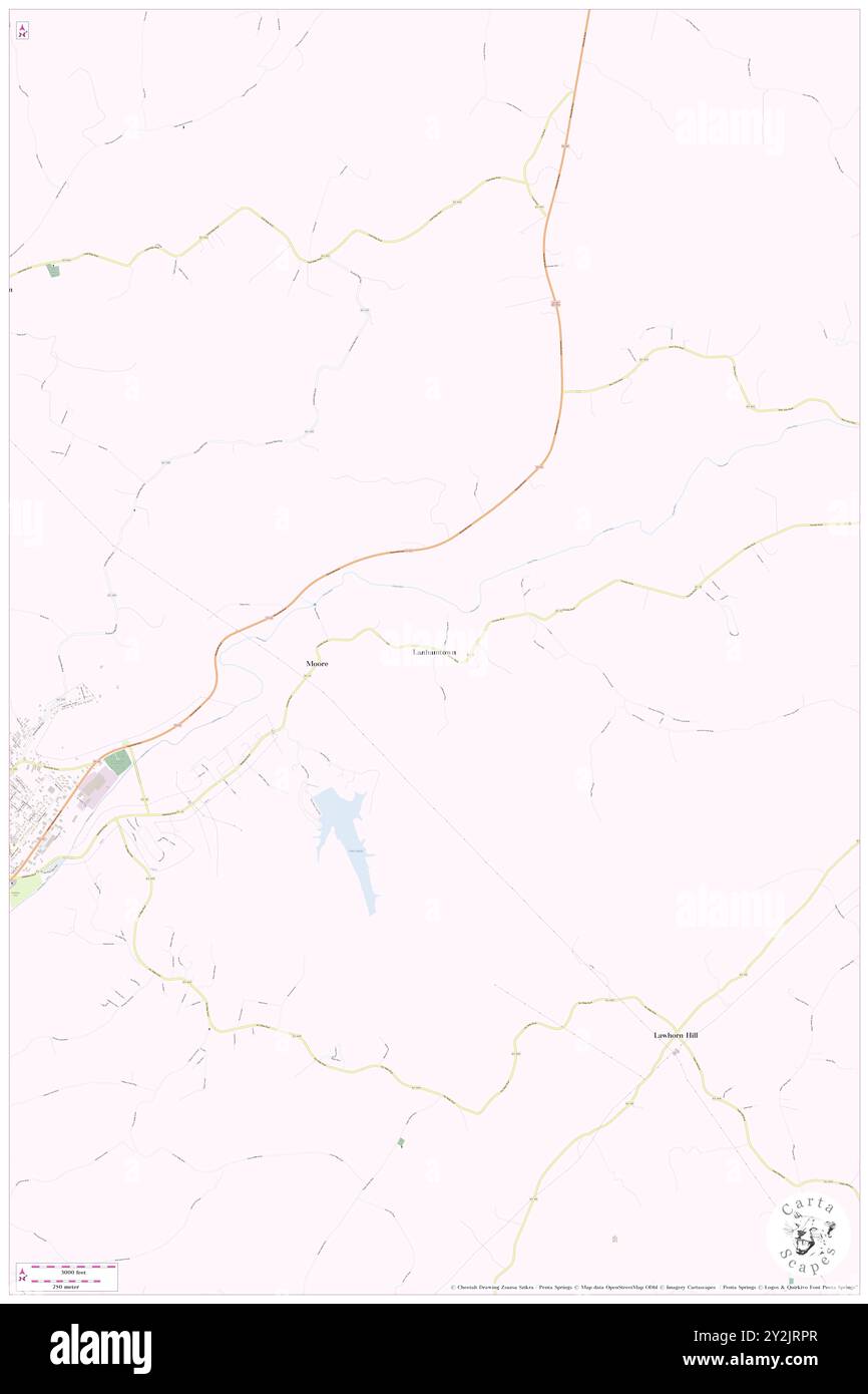 Lanhamtown, Casey County, US, United States, Kentucky, N 37 20' 10'', S ...