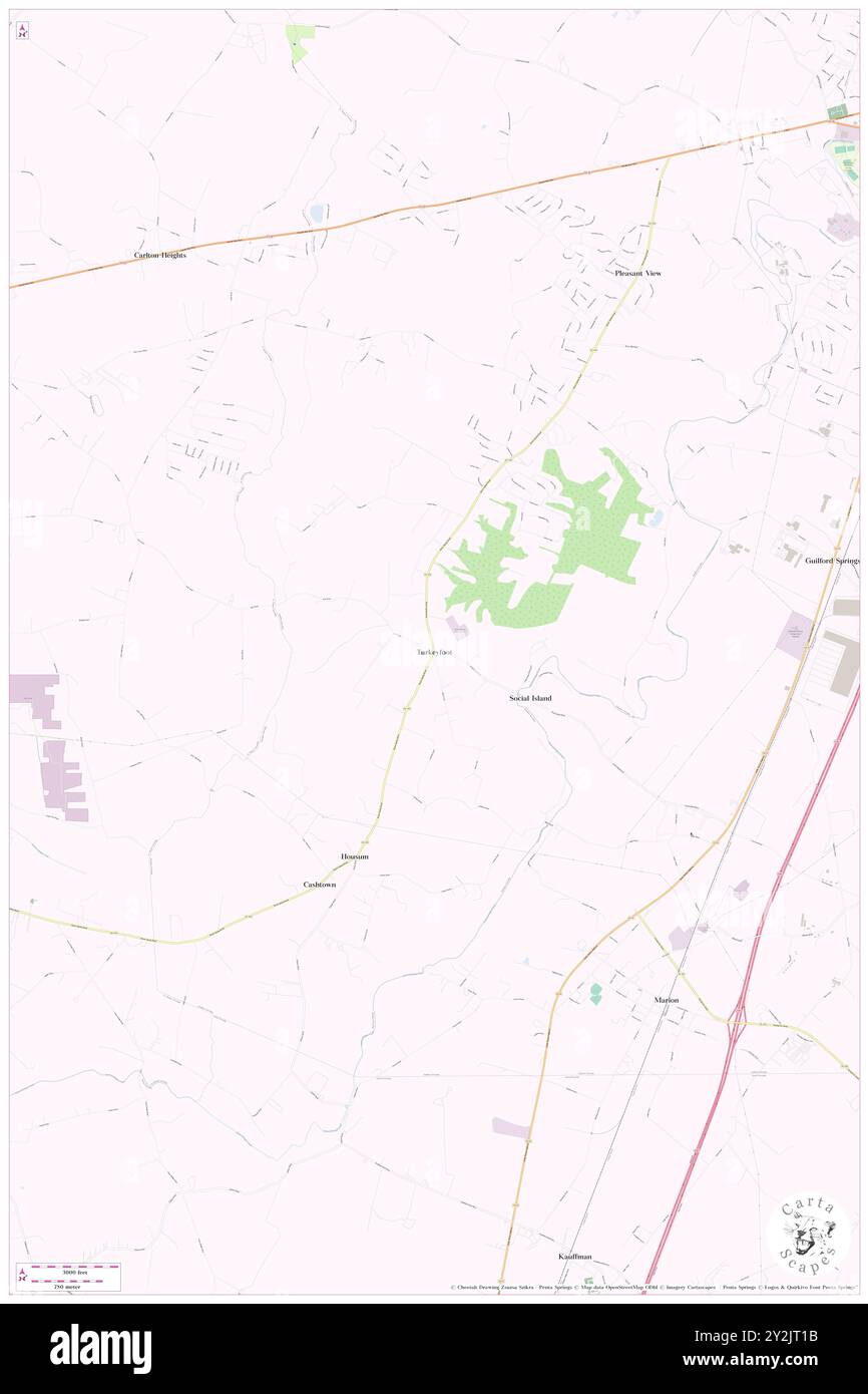 Turkeyfoot, Franklin County, US, United States, Pennsylvania, N 39 53 ...