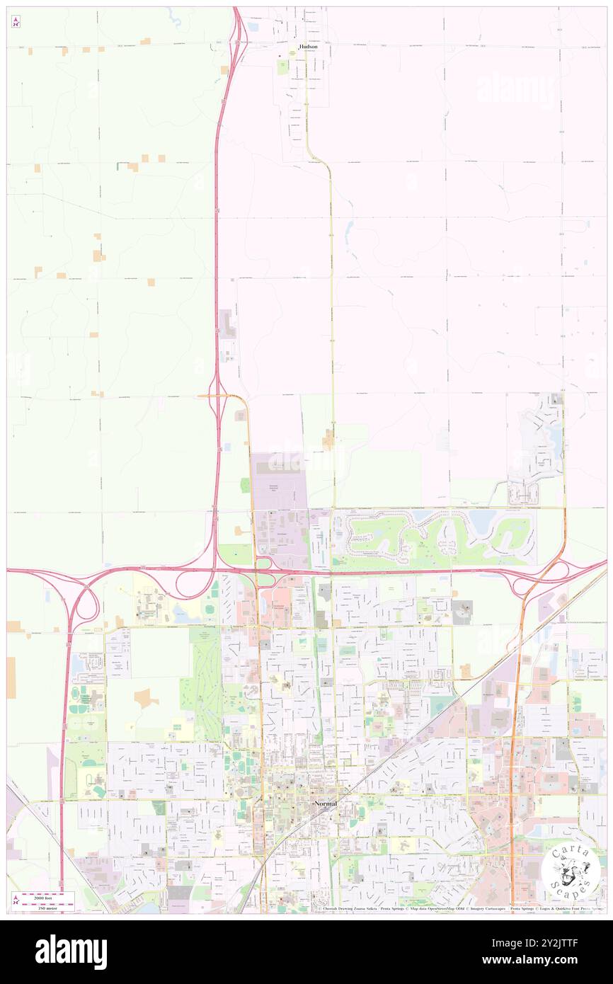 Kerrick, McLean County, US, United States, Illinois, N 40 33' 11'', S ...