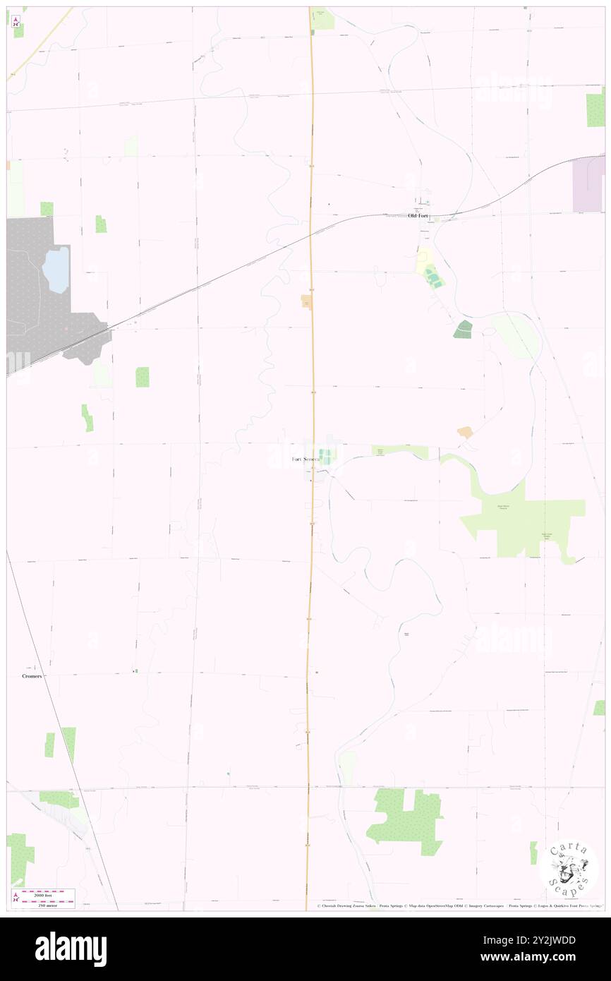 Fort Seneca, Seneca County, US, United States, Ohio, N 41 12' 33'', S ...