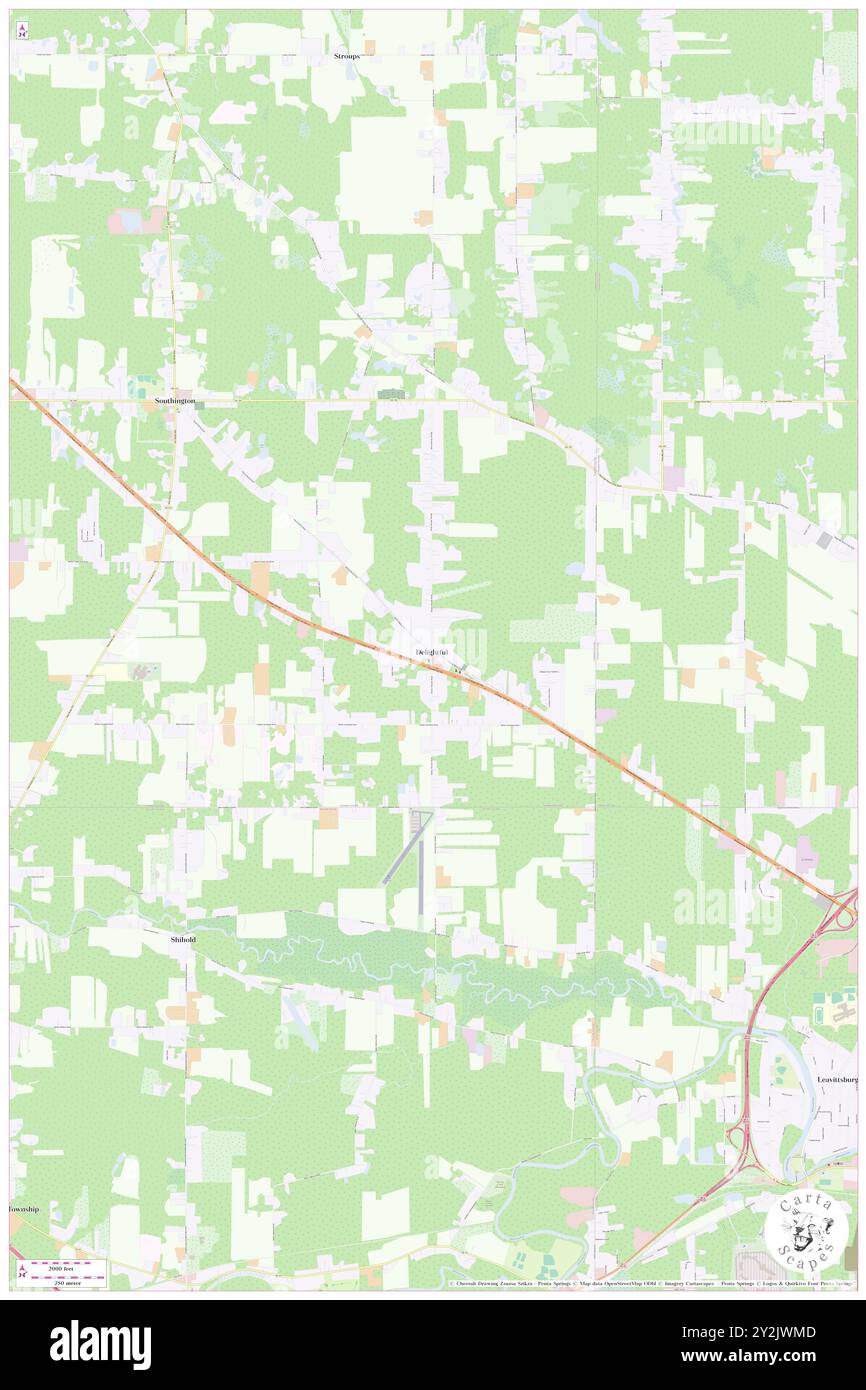 Delightful, Trumbull County, US, United States, Ohio, N 41 17' 10'', S ...