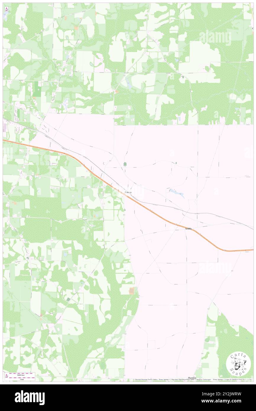Pansey, Houston County, US, United States, Alabama, N 31 9' 14'', S 85 ...
