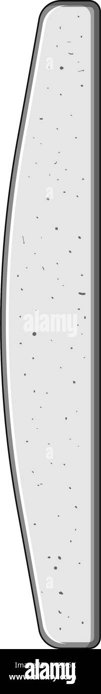 pedicure nail file cartoon vector illustration Stock Vector Image & Art ...