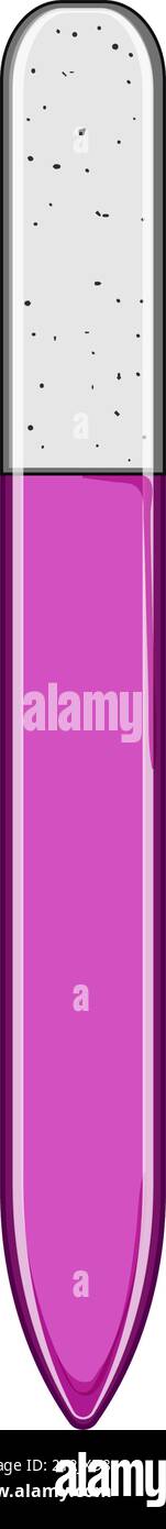 polish nail file cartoon vector illustration Stock Vector Image & Art ...