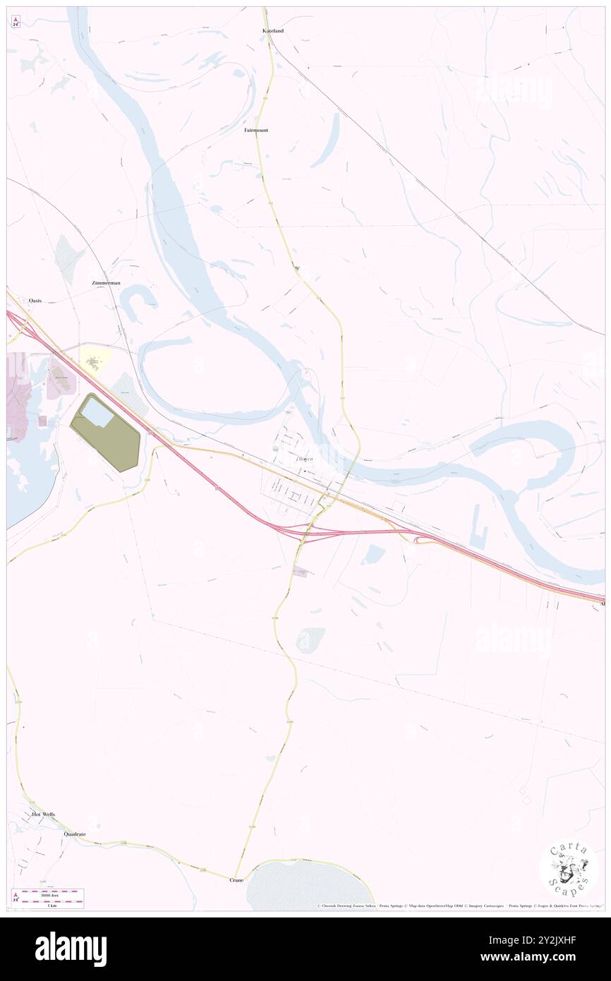 Boyce louisiana map Cut Out Stock Images & Pictures - Alamy