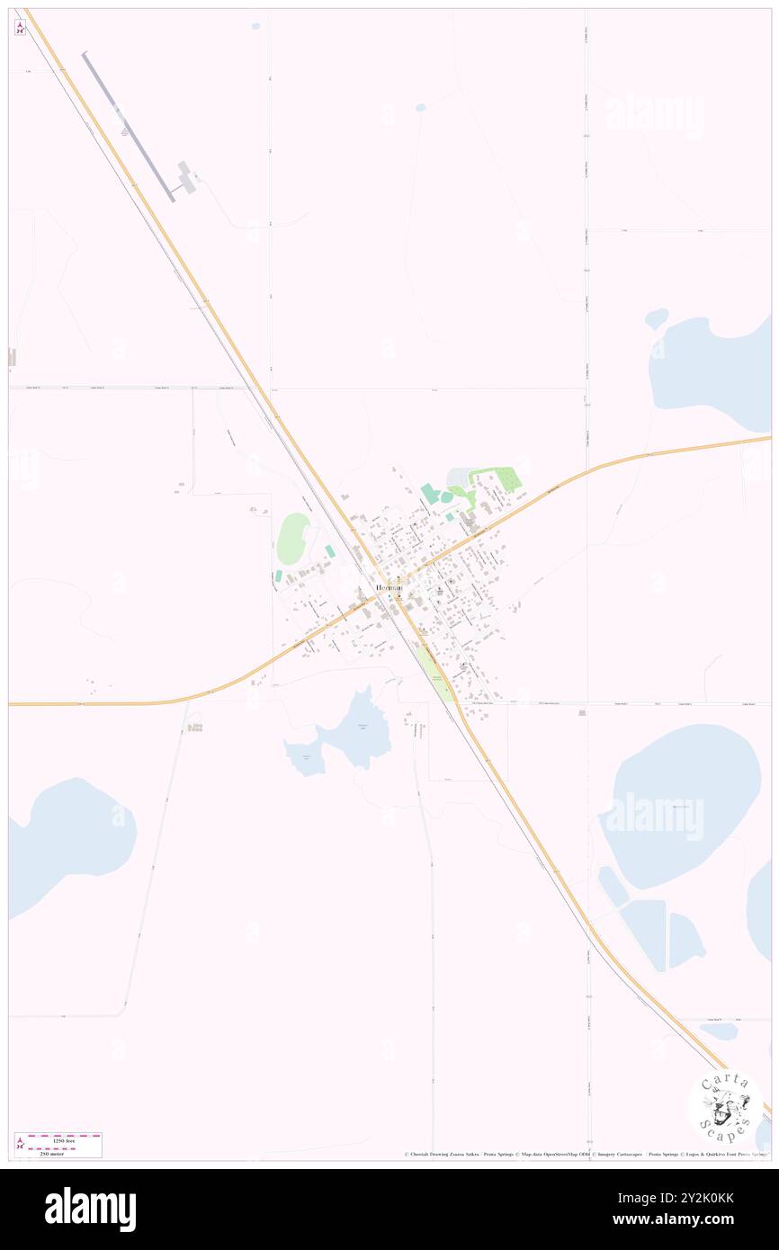 Herman, Grant County, US, United States, Minnesota, N 45 48' 30'', S 96 ...