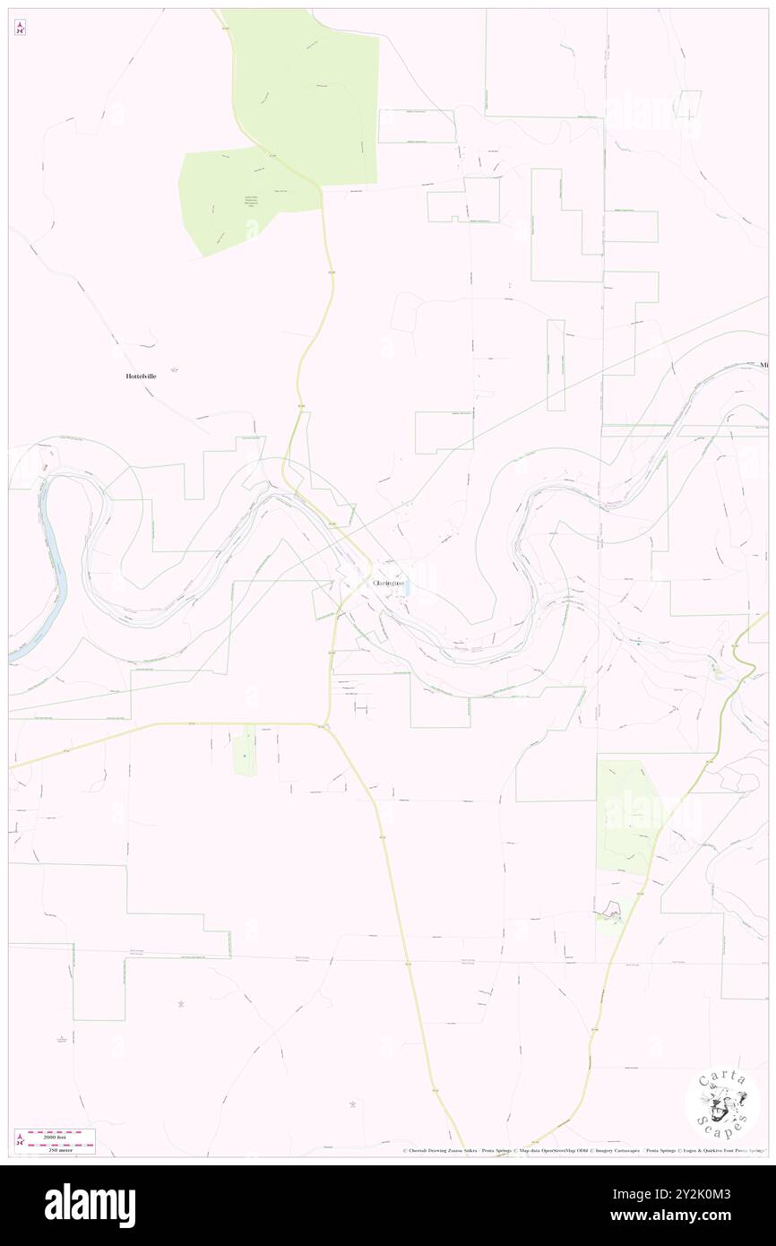 Clarington map hi-res stock photography and images - Alamy
