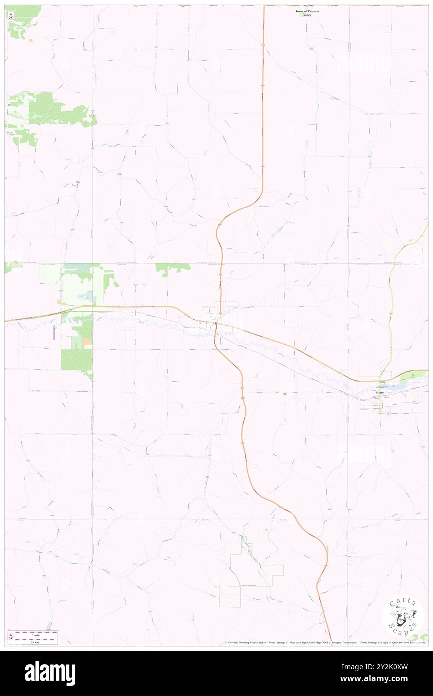 Map of eleva hi-res stock photography and images - Alamy