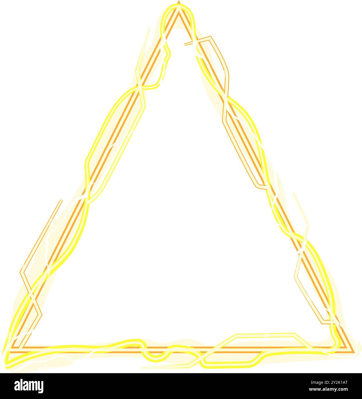 weather thunder frame cartoon vector illustration Stock Vector Image ...