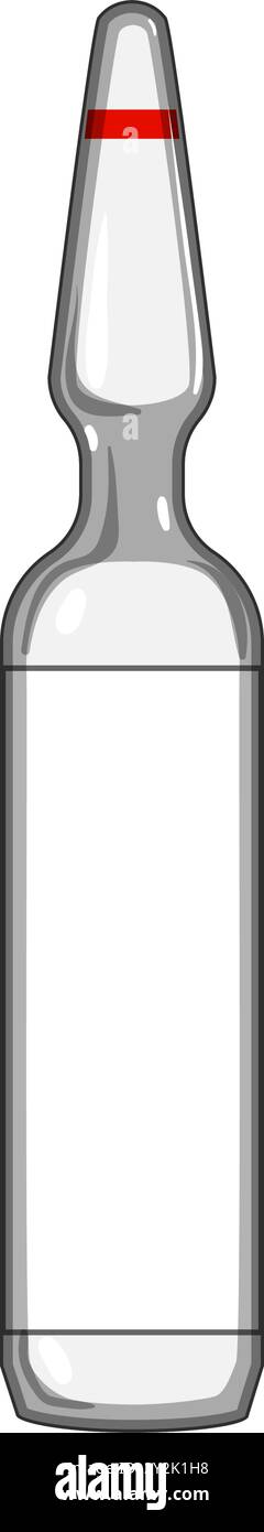 dose vaccine vial cartoon vector illustration Stock Vector Image & Art ...