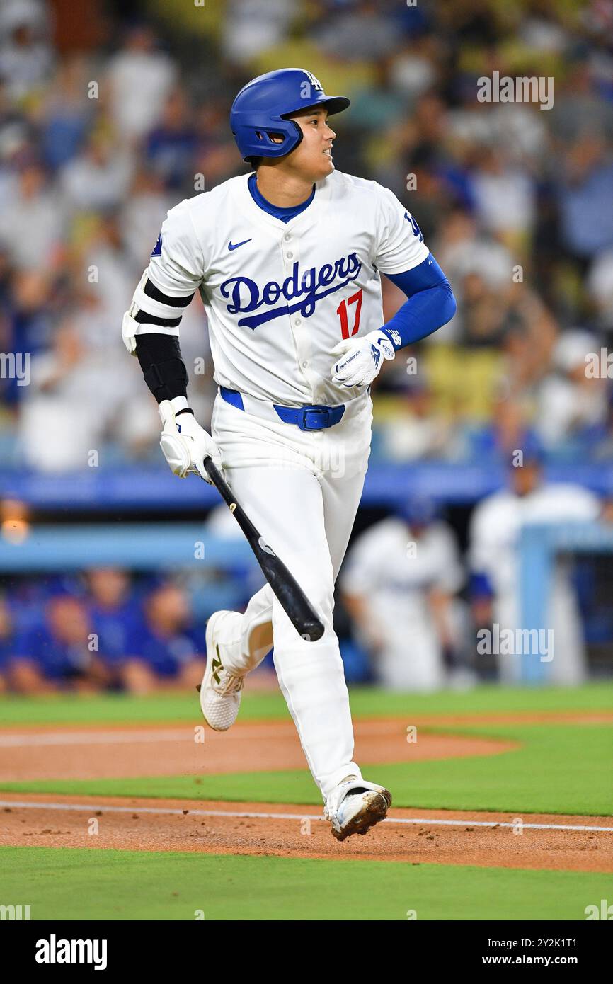 LOS ANGELES, CA - SEPTEMBER 06: Los Angeles Dodgers designated hitter ...