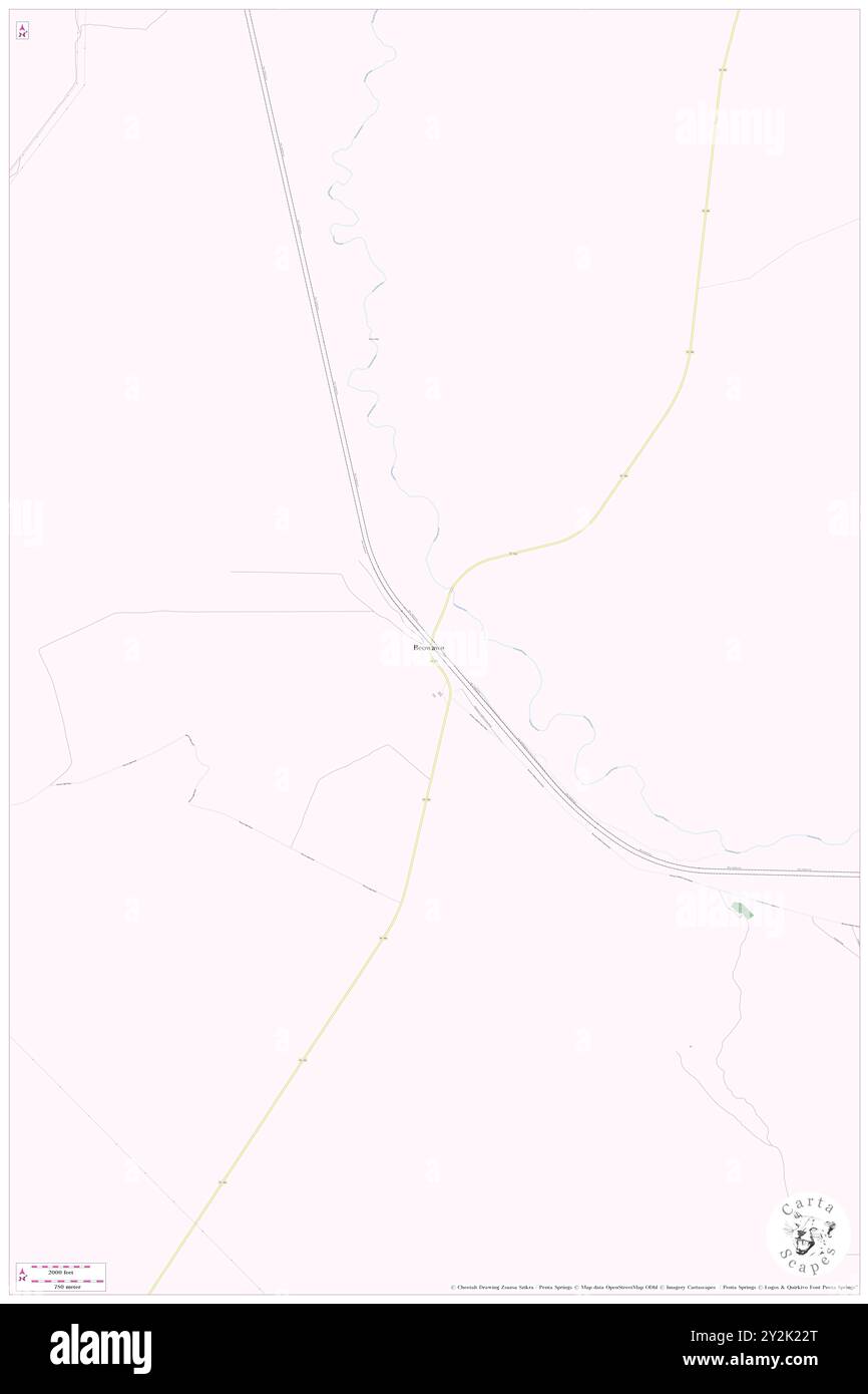 Map of beowawe Cut Out Stock Images & Pictures - Alamy