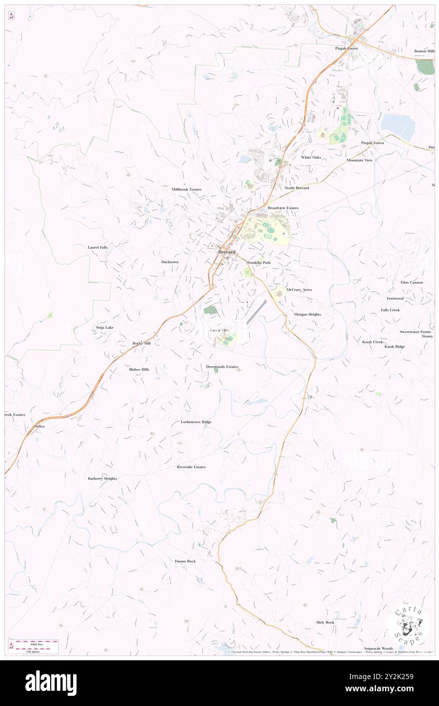 Forest Hills, Transylvania County, US, United States, North Carolina, N ...